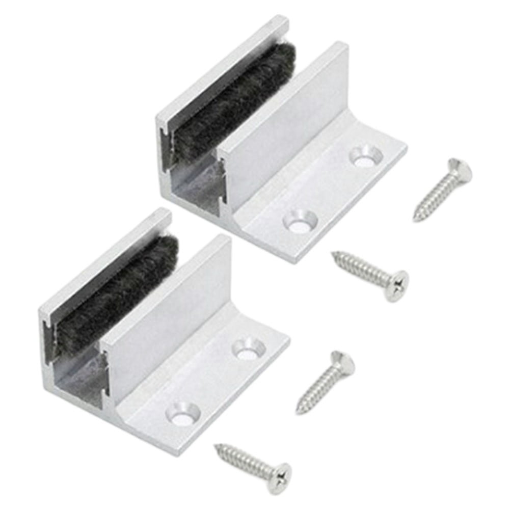 Glass sliding door floor rails sliding door system rails (with plush ...