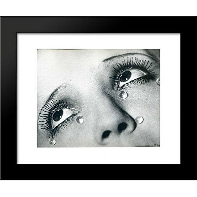 Glass tears 20x24 Framed Art Print by Ray, Man - Walmart.com