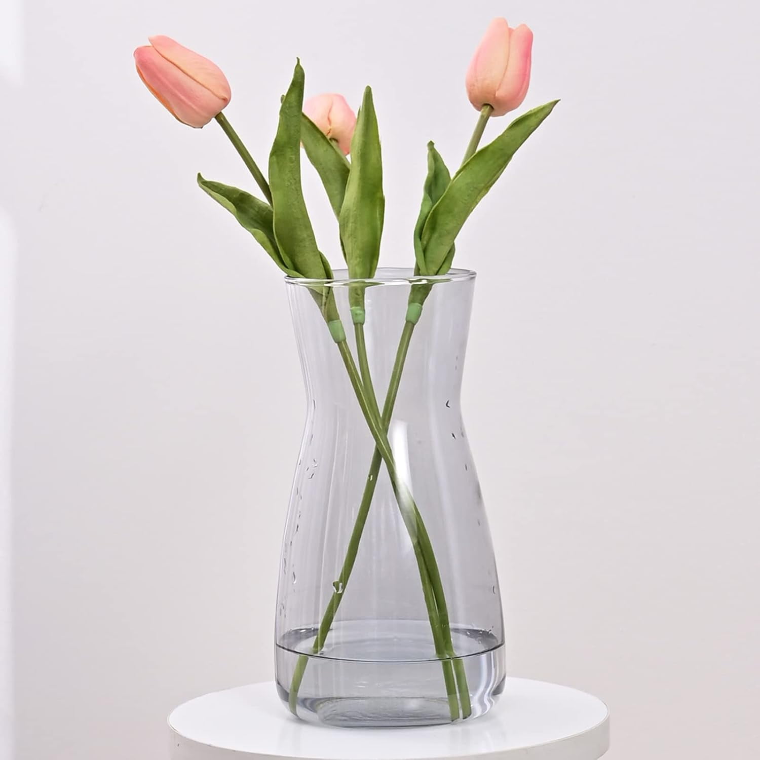 Glass vase, suitable for dining table centerpiece, home interior ...