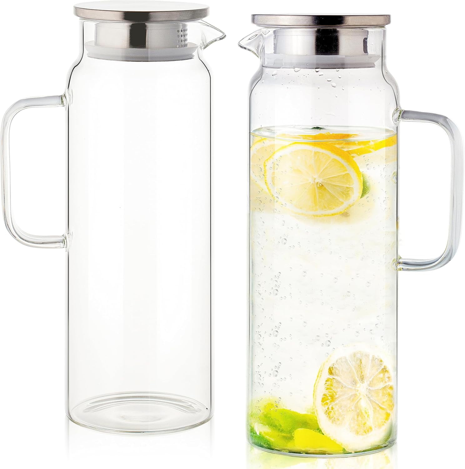 Glass water kettle, glass water kettle, hot and cold water kettle ...