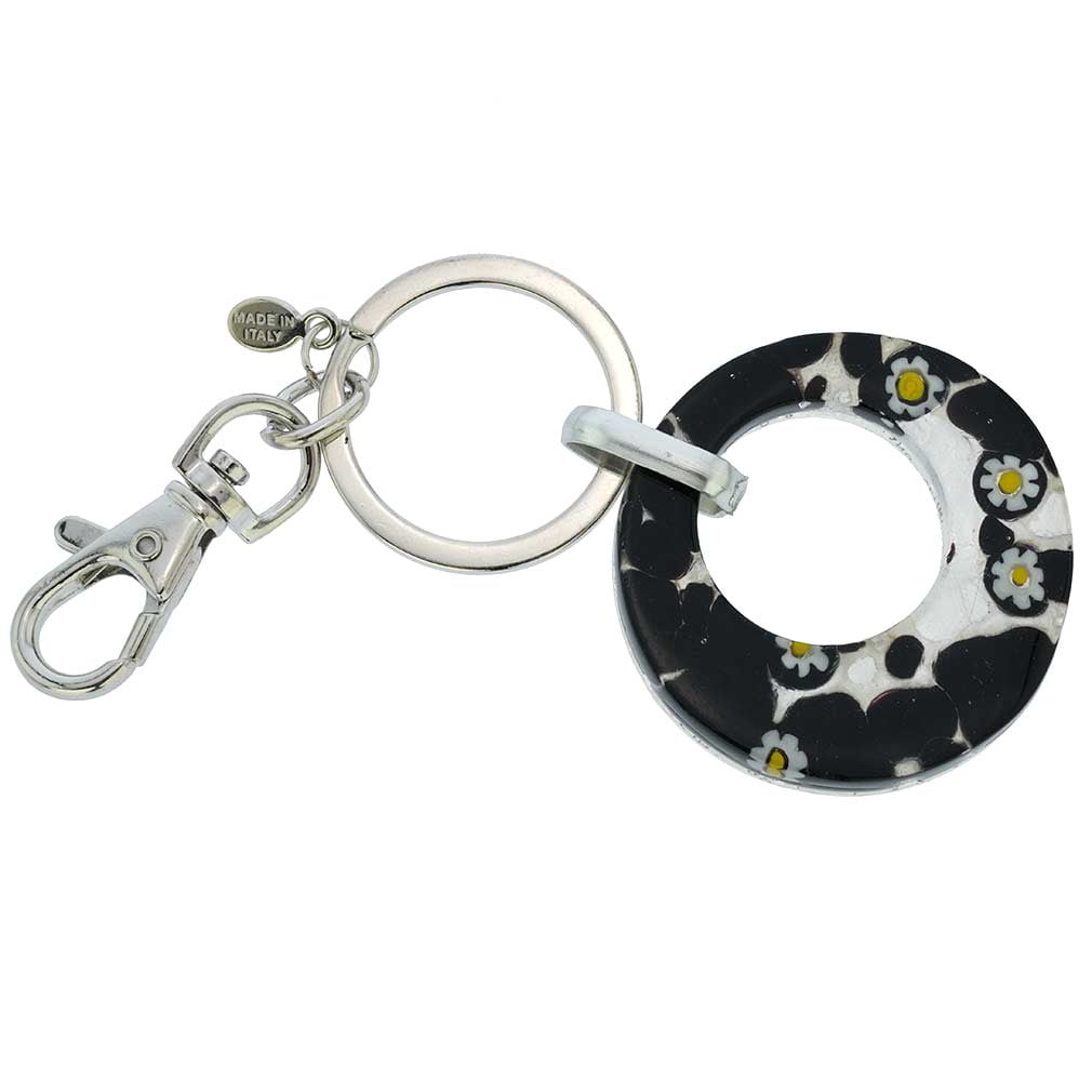 GlassOfVenice Murano Glass Colors Round Keychain - Walmart.com