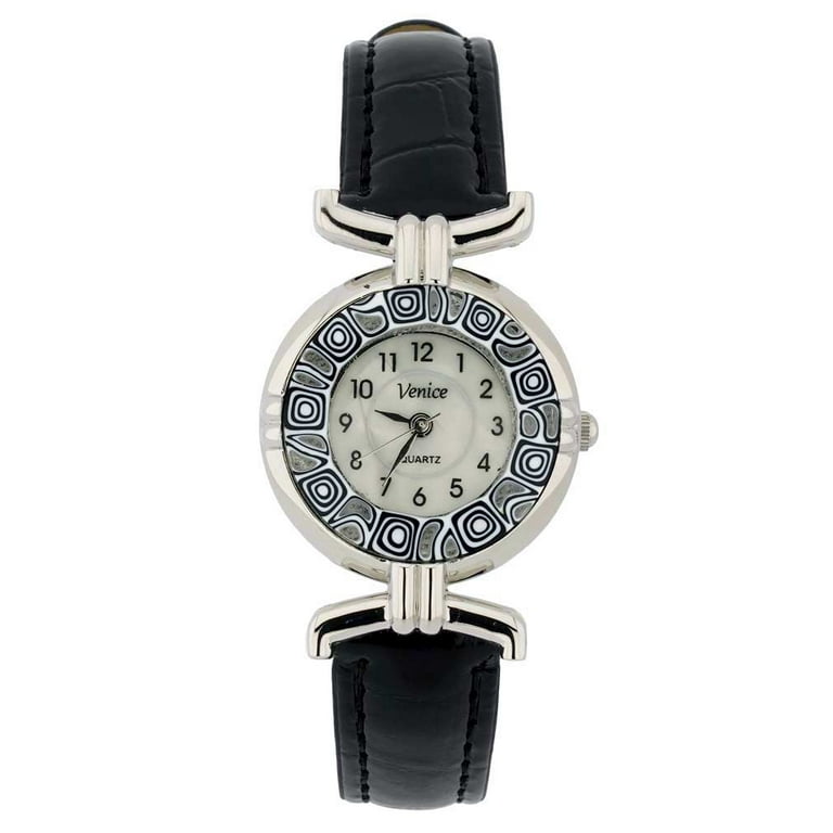 Venice Glass Watches Women's Venice Art & Glass Millefiori Wrist