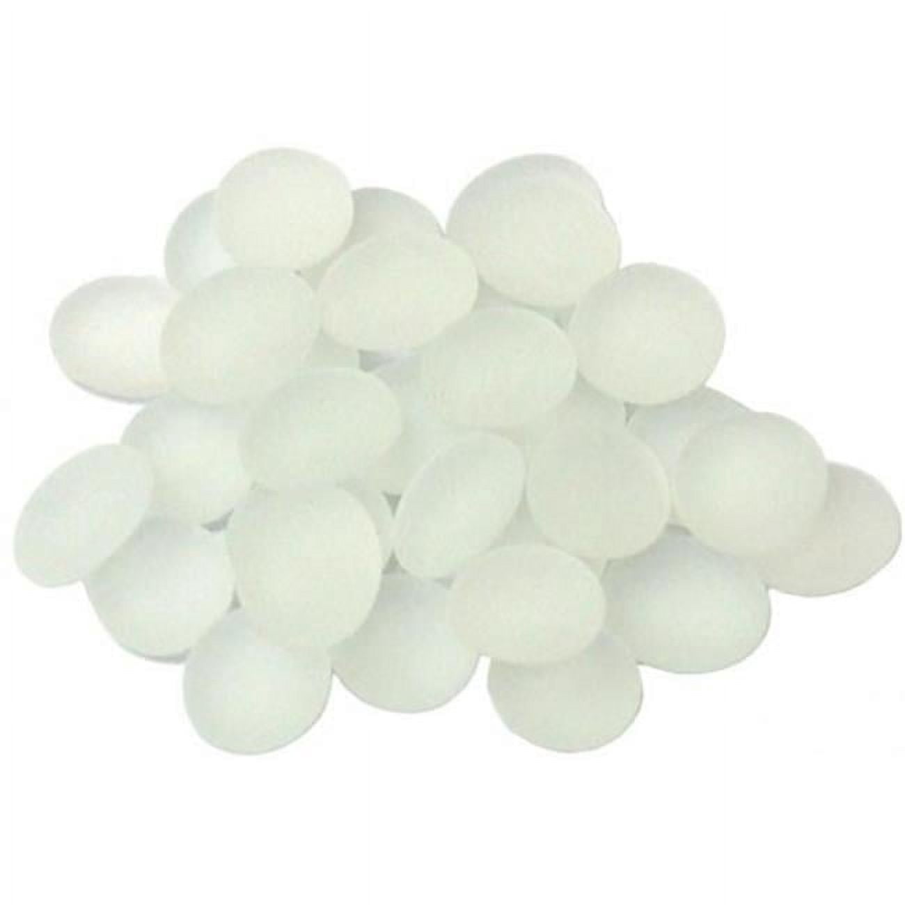 GlassStonesTube - Crystal Clear Frosted, Board Gaming Stone - 40 Piece ...