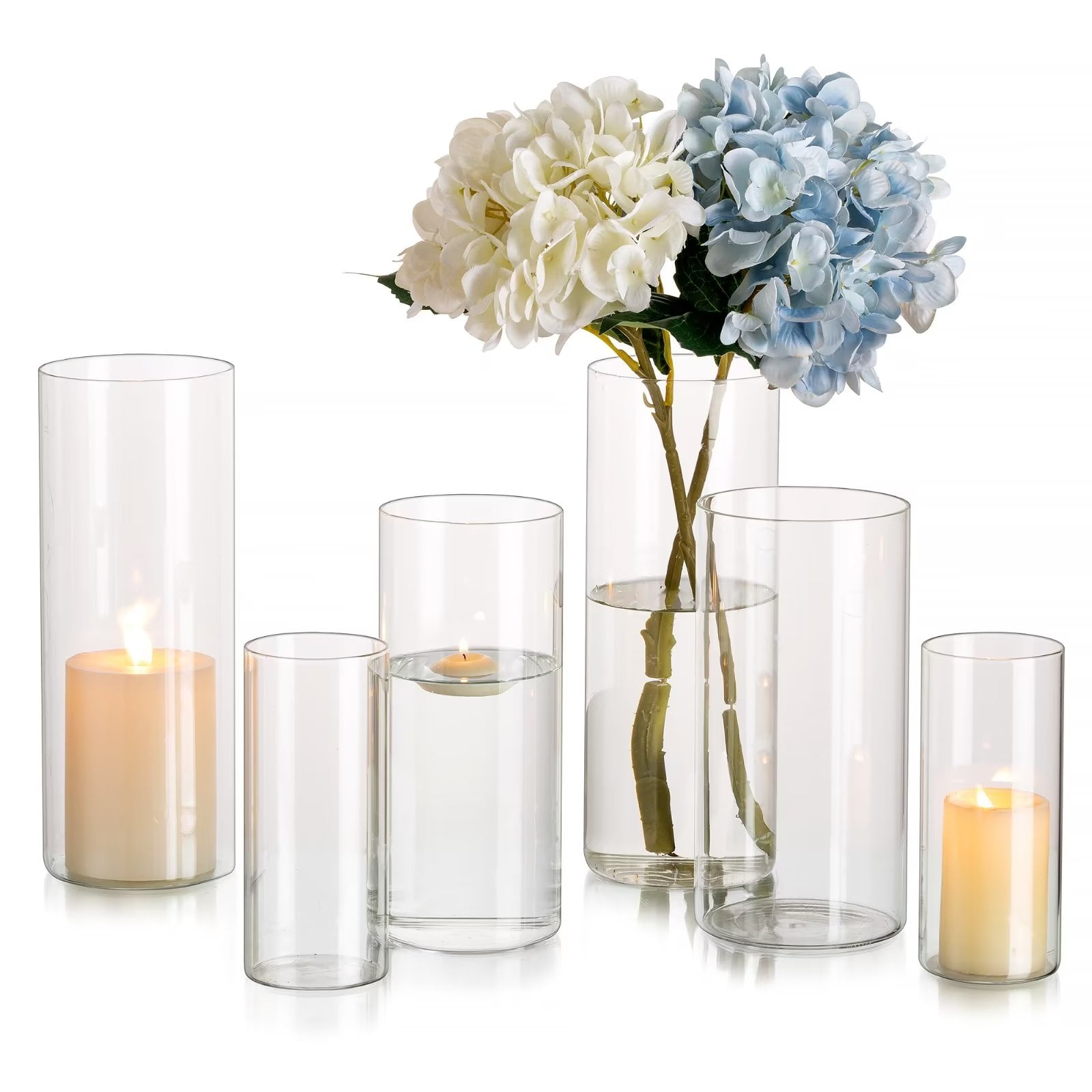 Walmart Black Friday Deals 2025 - "Glasseam Pillar Centerpieces - Clear ...
