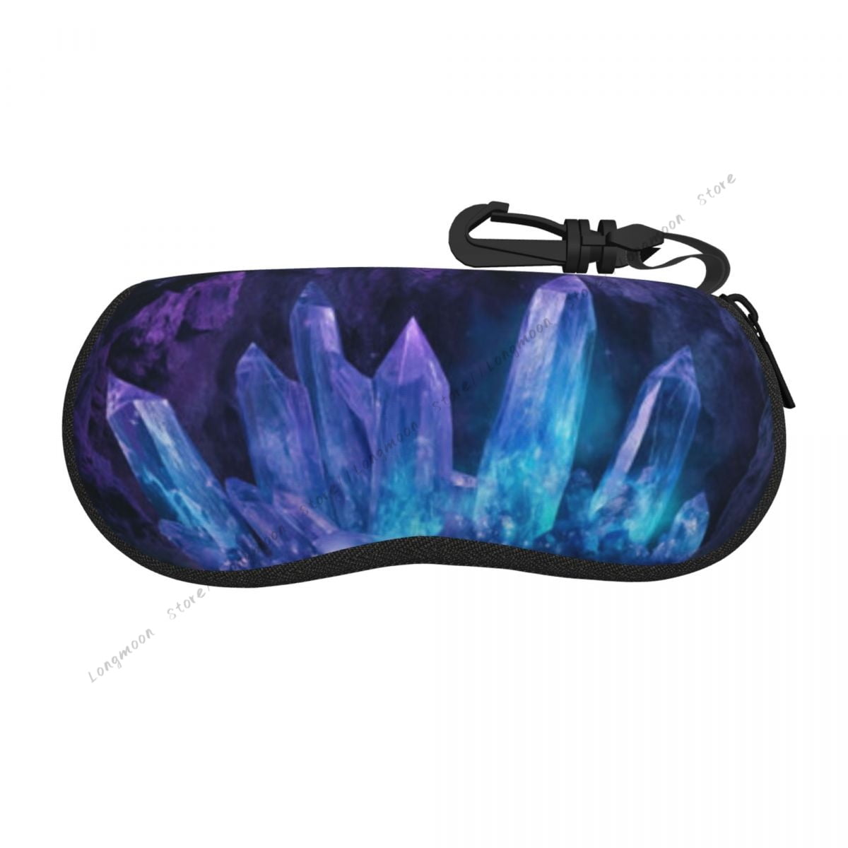 Glasses Bag Protective Case Magical Crystal Amethyst Forest Cave ...