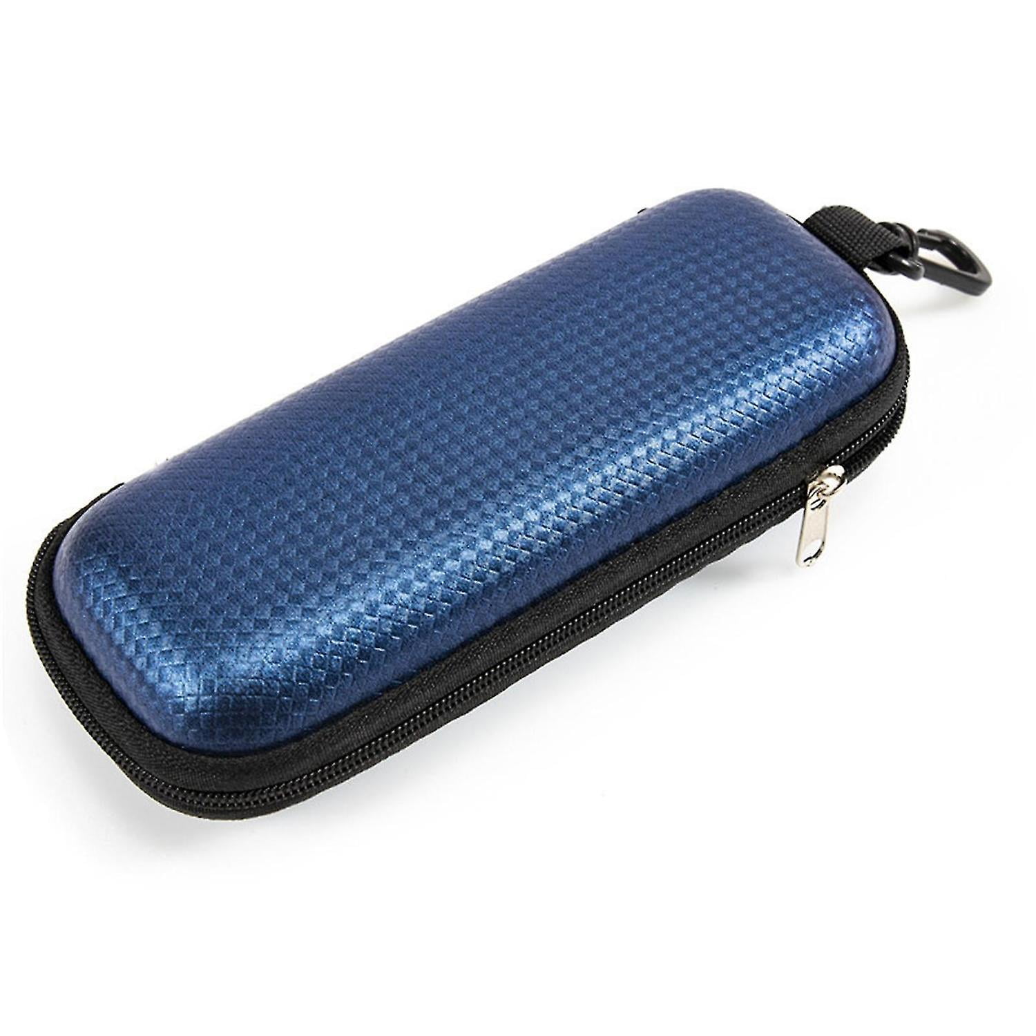 Glasses Case In Square Shape Zipper Hard Eyeglass Case Box with Hook ...
