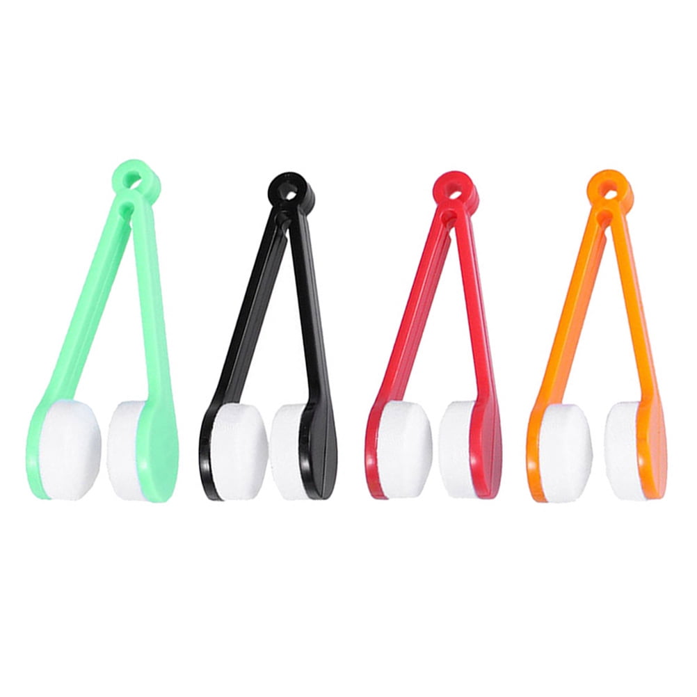 Glasses Cleaning Wipe Eyeglass Cleaner Keychain Multi Functional Brush ...