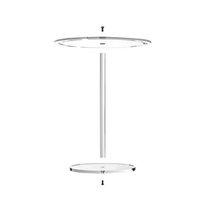 Glasses Display Stand 360-Degree Rotating Acrylic Sunglasses Holder ...