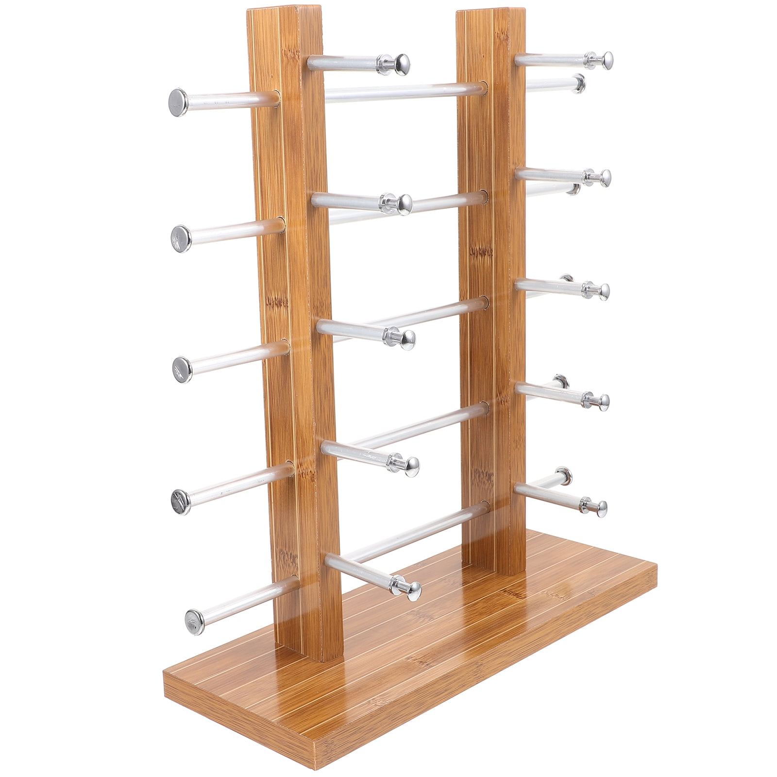 Wooden Eyeglasses Display Rack for Store Use Khaki Color Wood and Metal ...