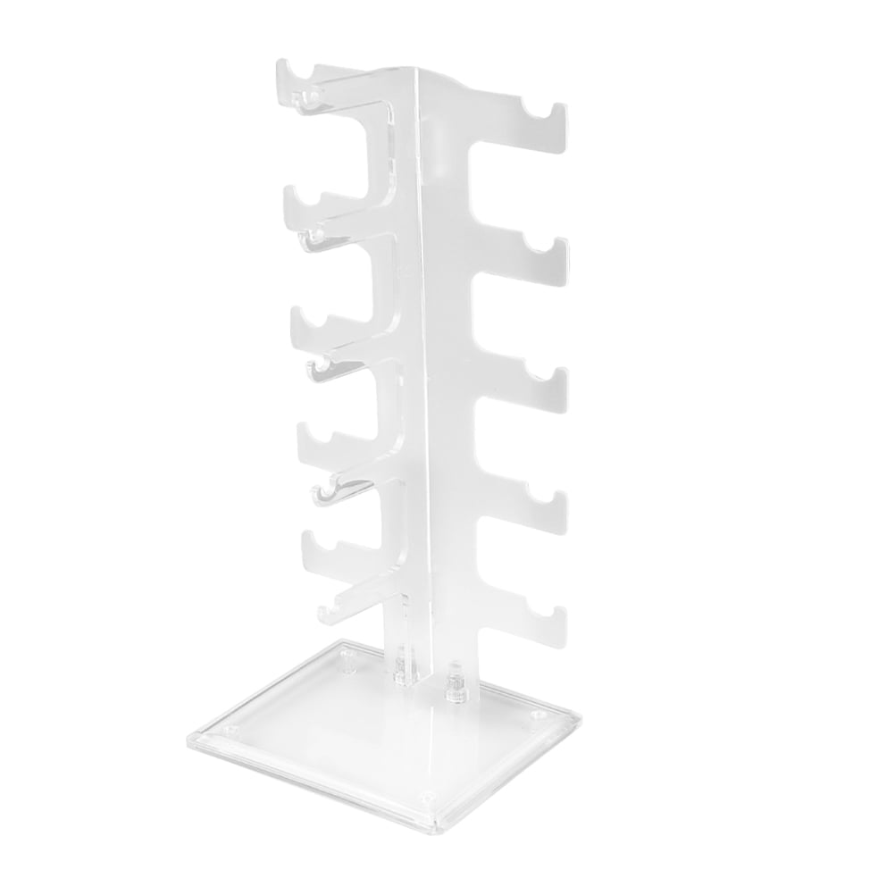 Glasses Display Stand Rack Single Row Shelf Acrylic - Walmart.com