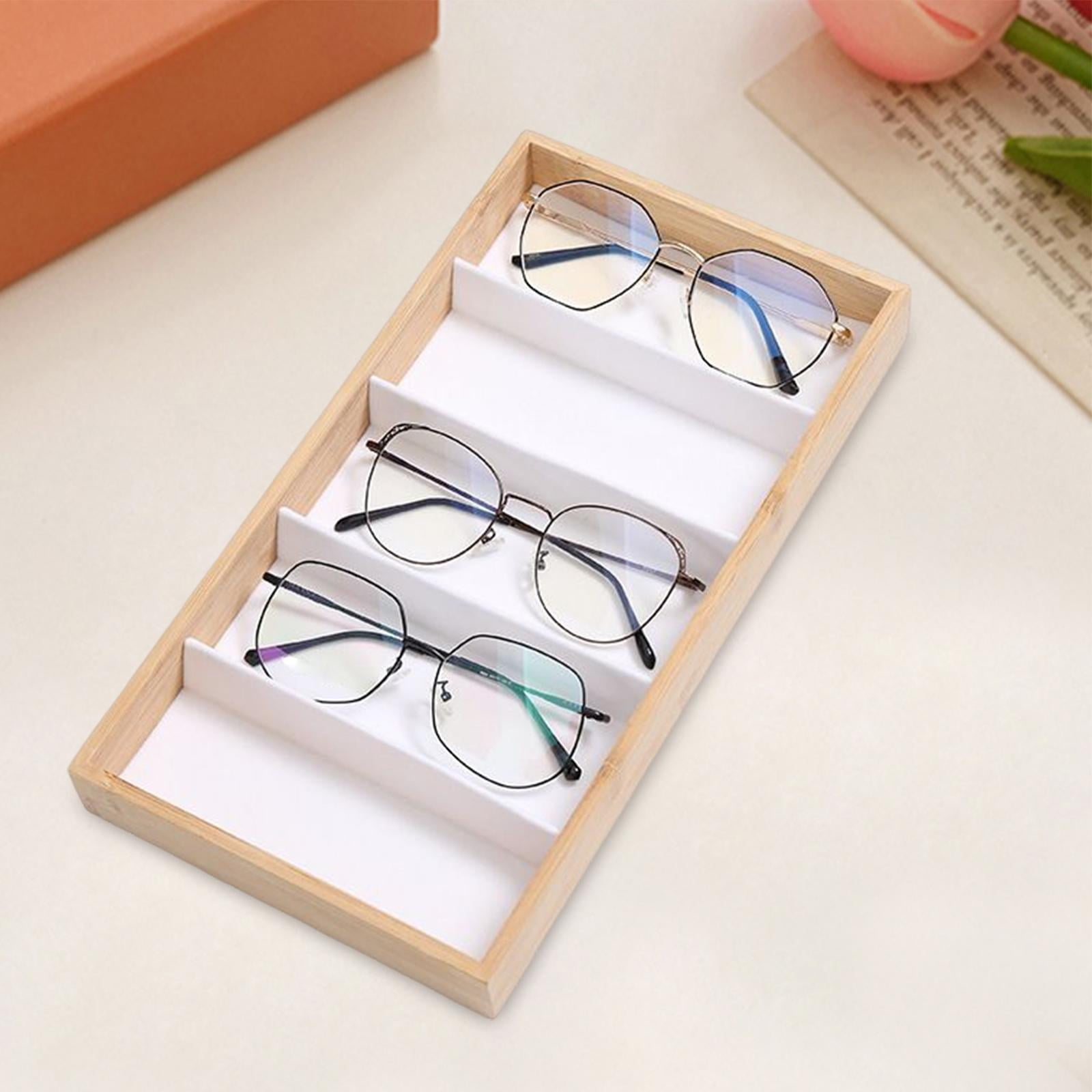 Glasses Display Tray Eyewear Show Tray, Stackable Collector Holder ...