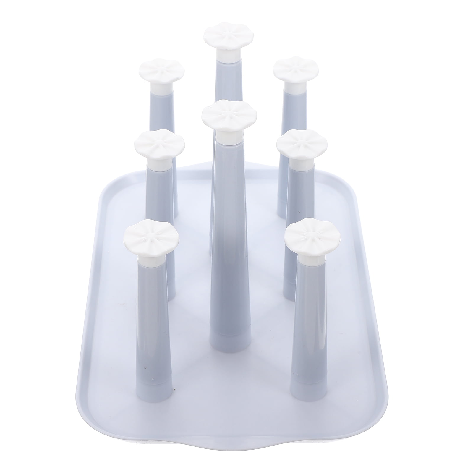 WRISTBIQUE Coffee Mug Shelf Cup Drying Stand Plastic Blue 1Pcs ...