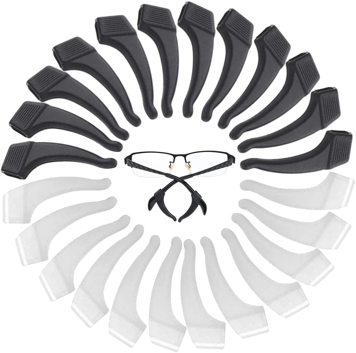 Glasses Ear Grip - Kids and Adults Sport Eyeglass Strap Holder, Eyewear ...