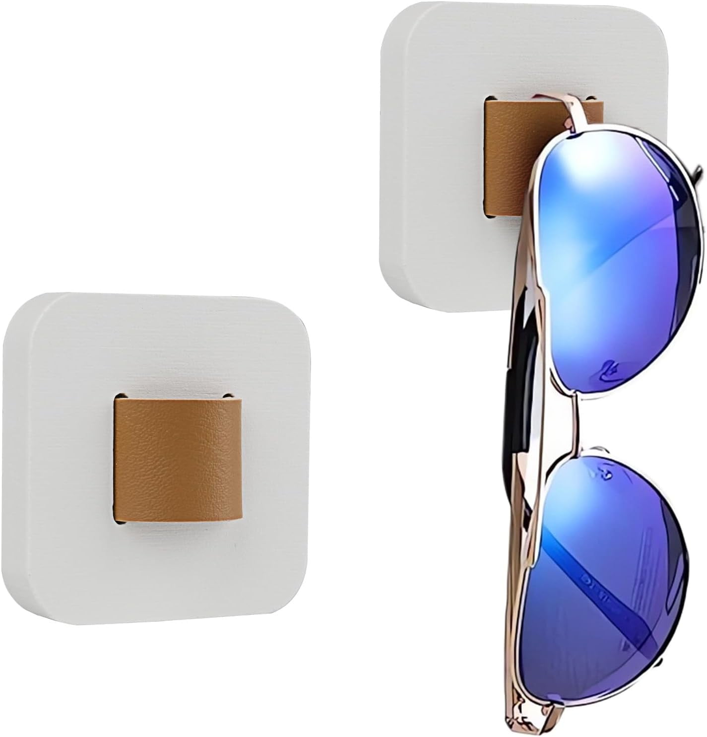 Glasses Holder Sunglass Organizer Wood Sunglass Holder for Wall Hanging ...