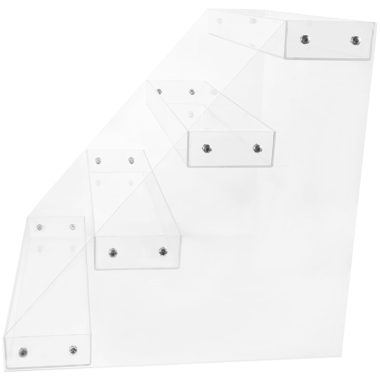 Masteelf Transparent Acrylic Multilayer Beverage Display Rack for ...