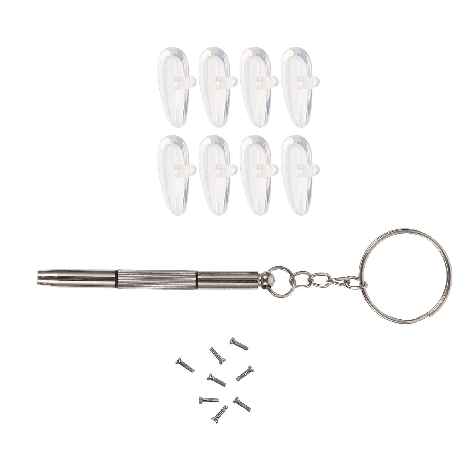 Glasses Repair Tool Nose Protector Eyeglass Kit with Screws 2 Sets ...