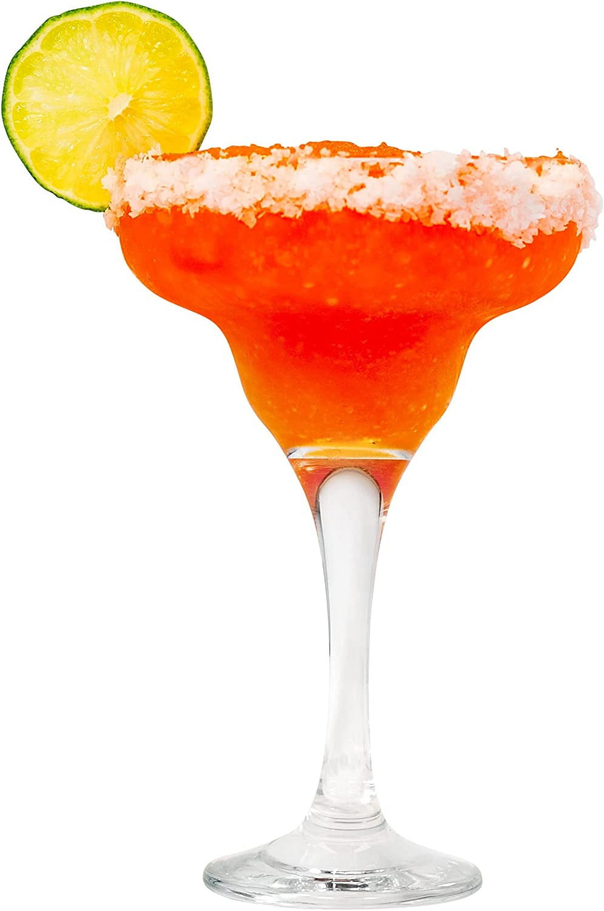 Glasses Set of 6, 10 Ounce, Glass, Cosmopolitan Glassware for s, Frozen ...