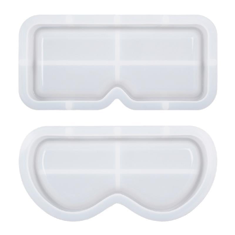 Glasses Shape Cases Silicone Epoxy Mould Resin Casting Glasses Storage ...