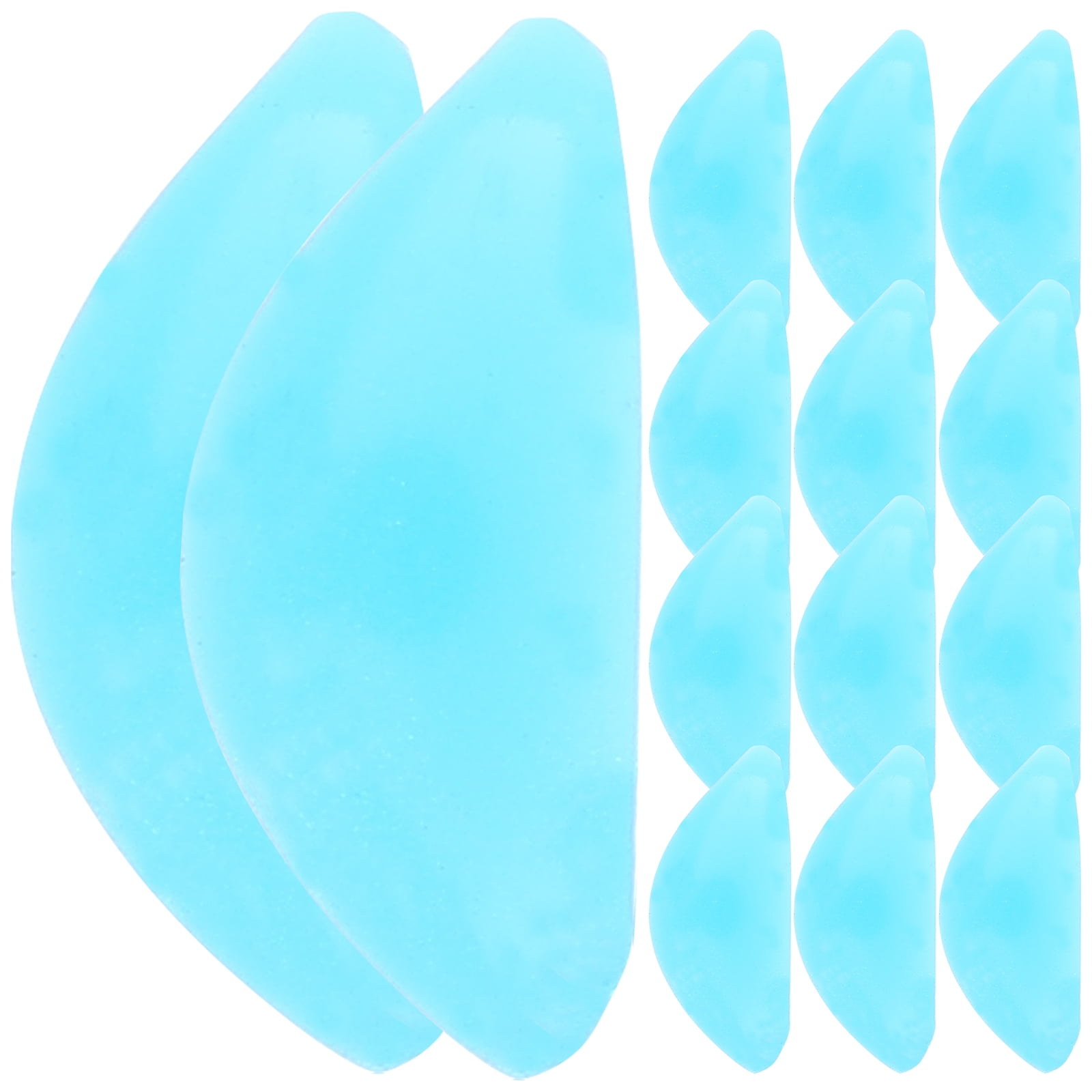 Yuyisan 10 Pairs Of Eyeglass Nose Pads Silicone Nose Pads For Glasses Anti Slip Glasses Nose