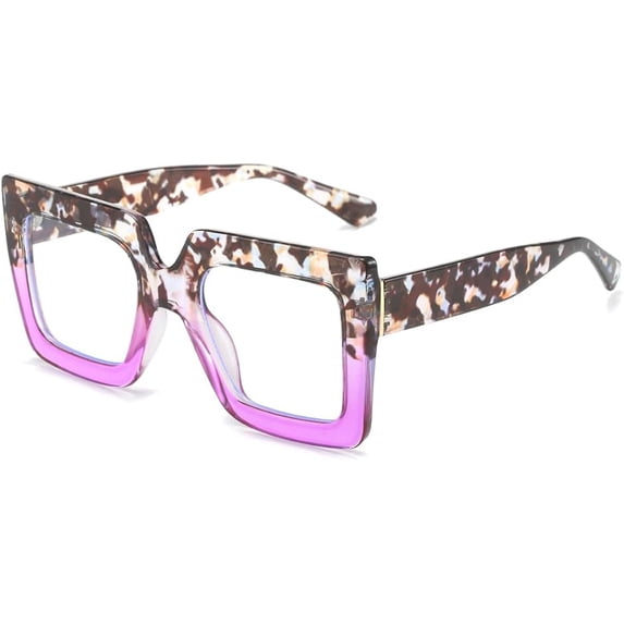 Glasses for Women - Fashion Blue Light Blocking Glasses, Multi-color ...