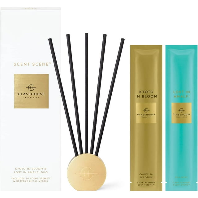 Glasshouse Fragrances Kyoto In Bloom & Lost In Amalfi Scent Scene Duo ...