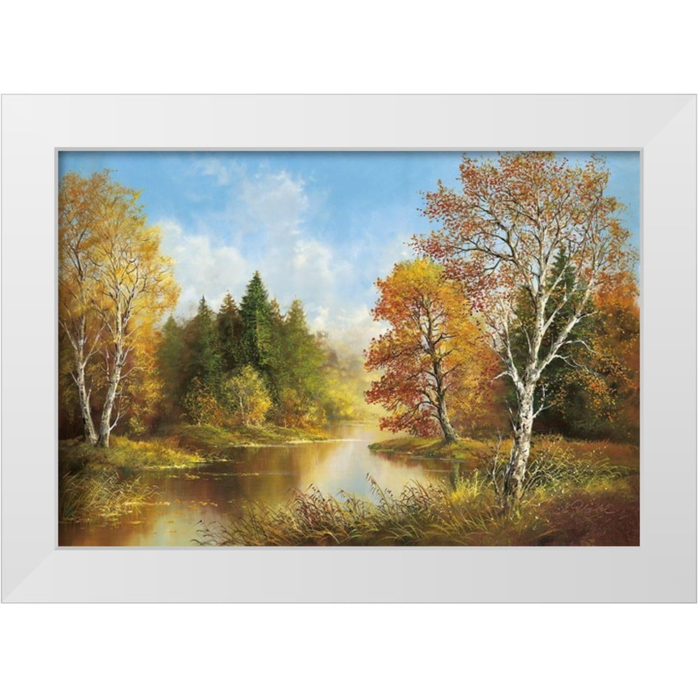 Glassl, Helmut 14x11 White Modern Wood Framed Museum Art Print Titled ...