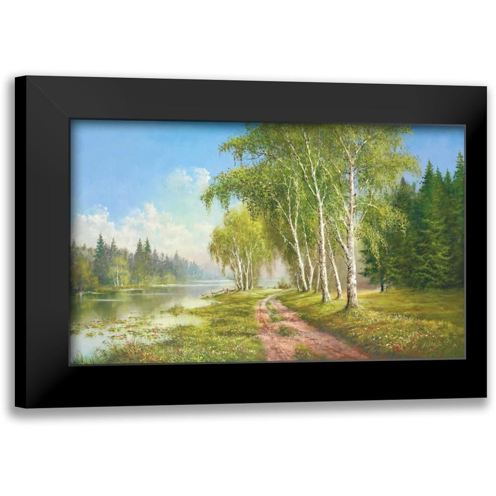 Glassl, Helmut 24x16 Black Modern Framed Museum Art Print Titled - Path ...