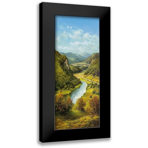 Glassl, Helmut 8x14 Black Modern Framed Museum Art Print Titled ...