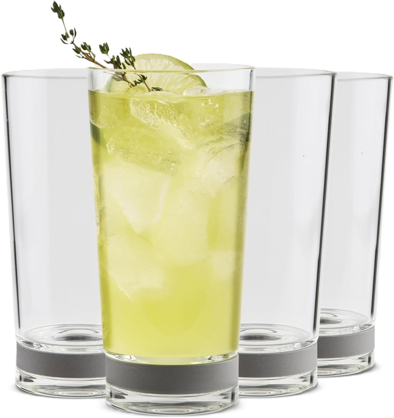 Glassware The Tall – Patented Highball Drinking Glasses with Built-In ...