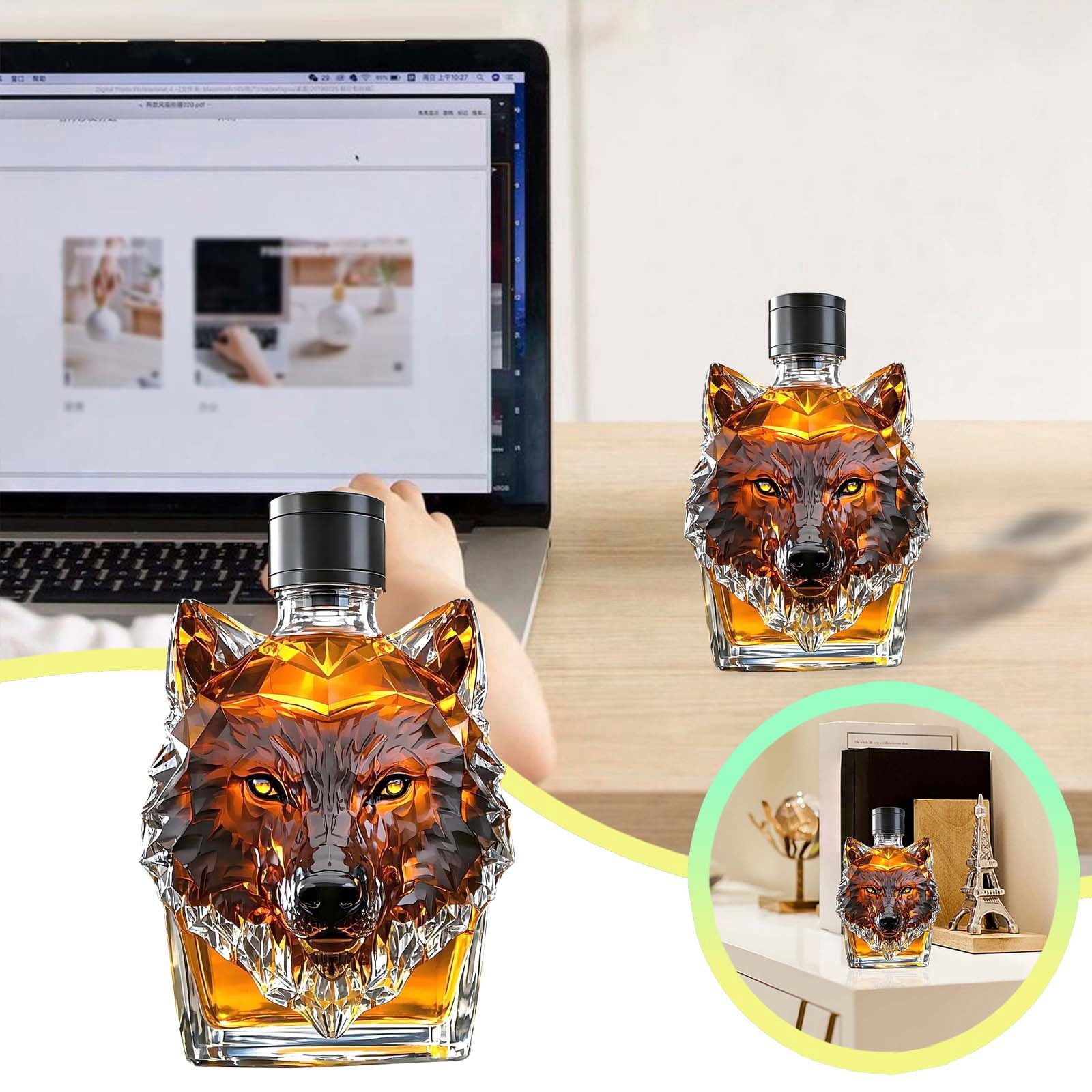 Glassware Wolf Head Glass - Exquisite Design for Elegant Home Bar for ...