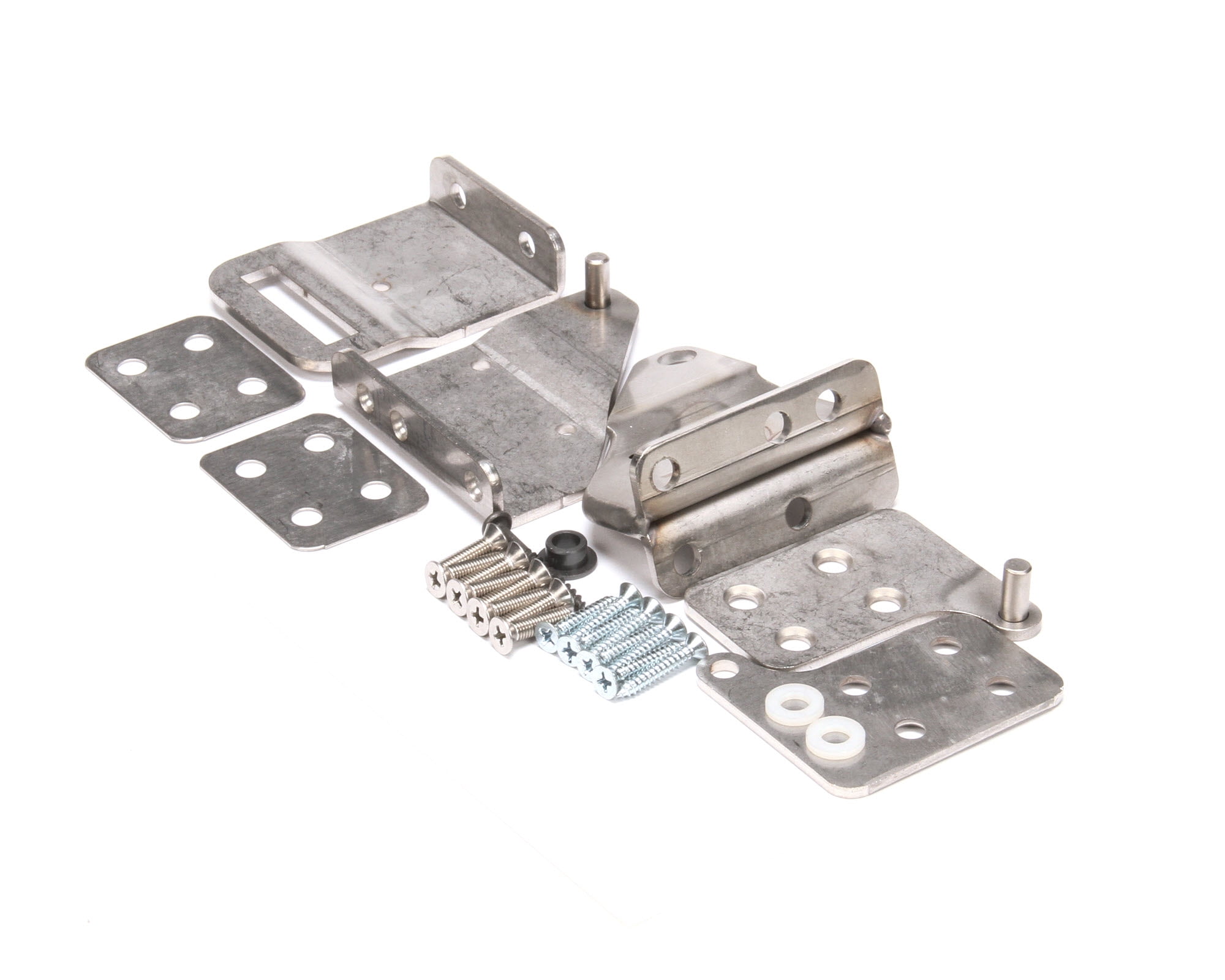 Glastender 06001376 Hinge Set & Brackets for Wood - Walmart.com