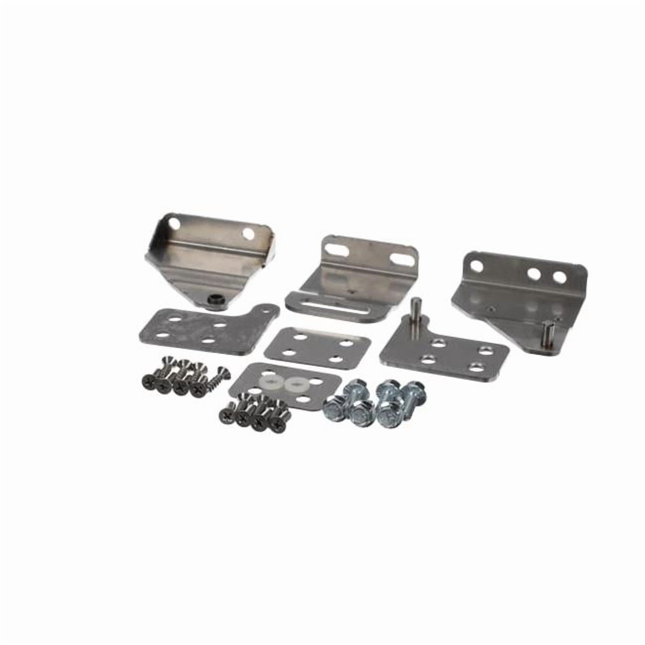 Glastender 06006596 Hinge & Bracket Kit - Wood Doors, Left Hand, 180 ...