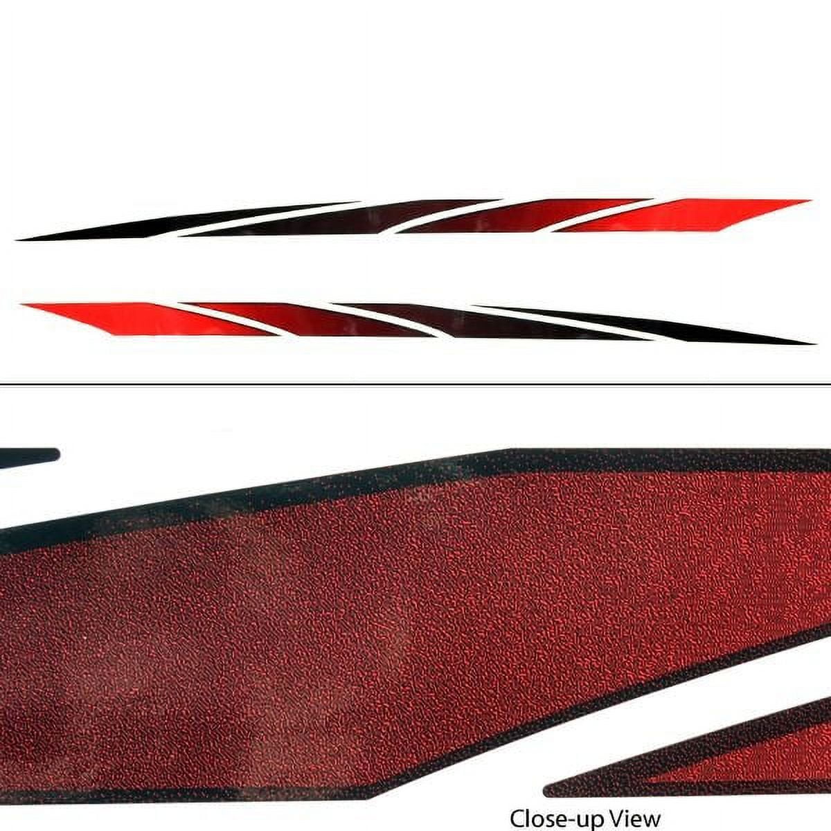 Glastron Boat Graphic Hull Decals | GT Red Sticker 2008 (Set of 2 ...