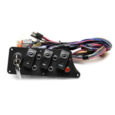 Glastron Boat Ignition Switch Panel 025-4418 | SSV-175 Black Plastic ...