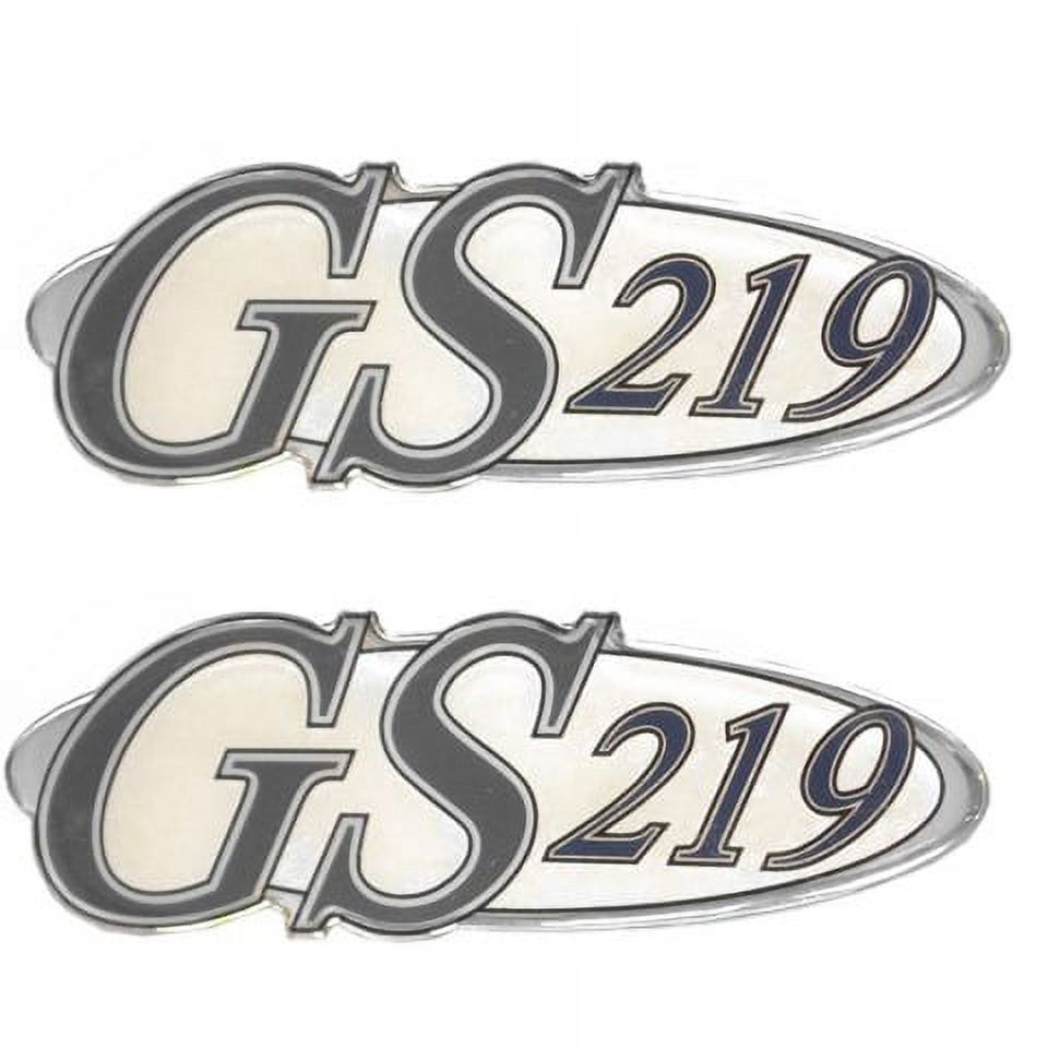 Glastron Boat Raised Emblem Decal Sticker | GS 219 (Pair) - Walmart.com