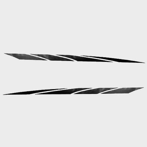 Glastron GT 2008 Black/Gray Port/Starboard Boat Decals (Set Of 2 ...