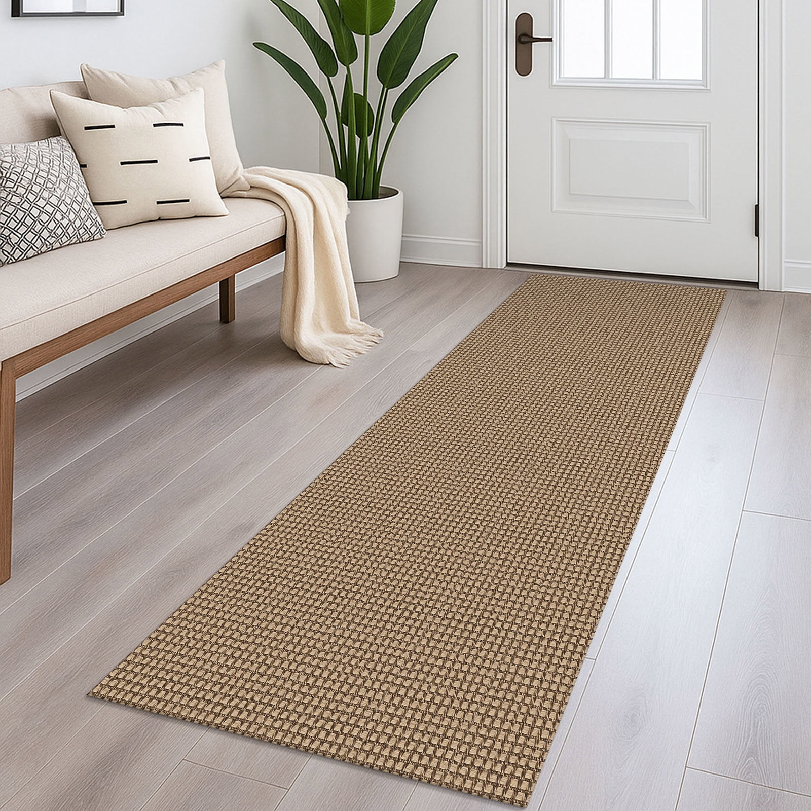 Glattice Non Slips Rug Runner 2x5 Washable Runners for Hallways Cotton ...