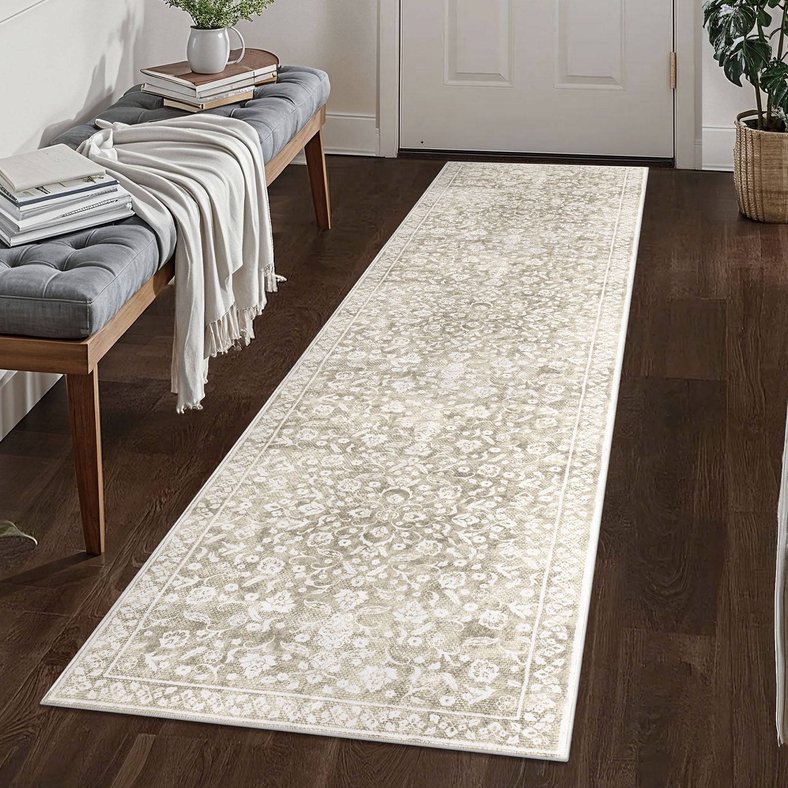 Glattice Runner Rug for Hallway 2x8 Non Slips Rug Runner Super Soft ...
