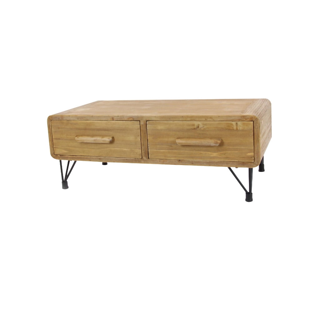 Glazed 2 Drawer Low Console Chest - Walmart.com