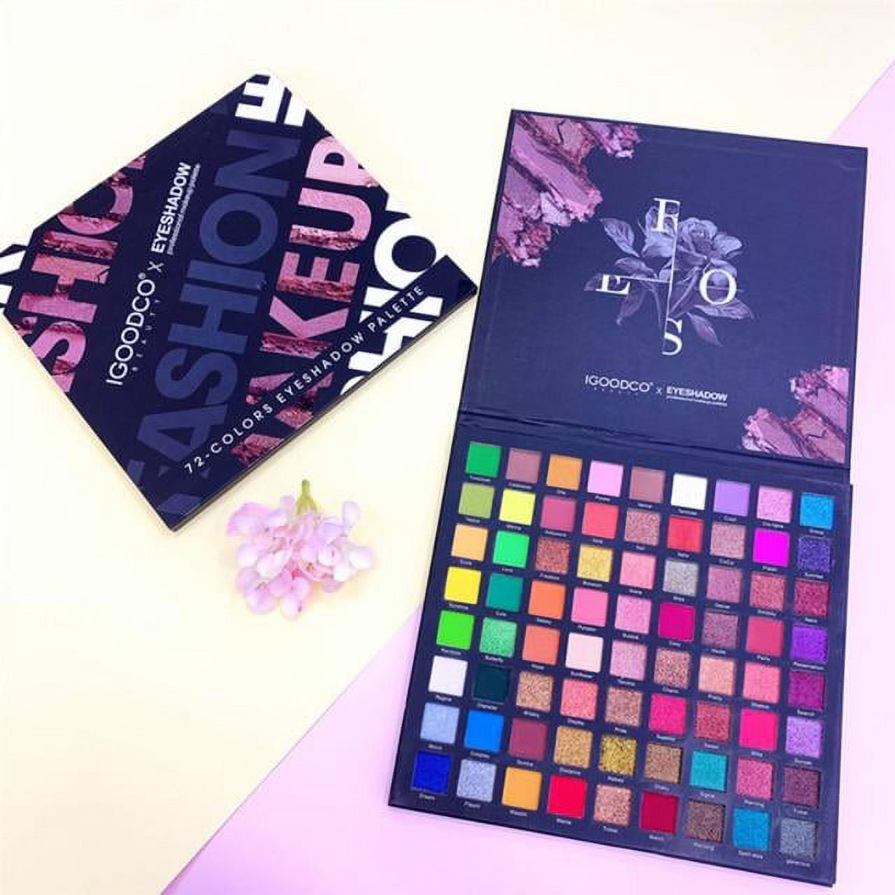 Glazed Cosmetics Waterproof Long-lasting Pigment Palette - Walmart.com