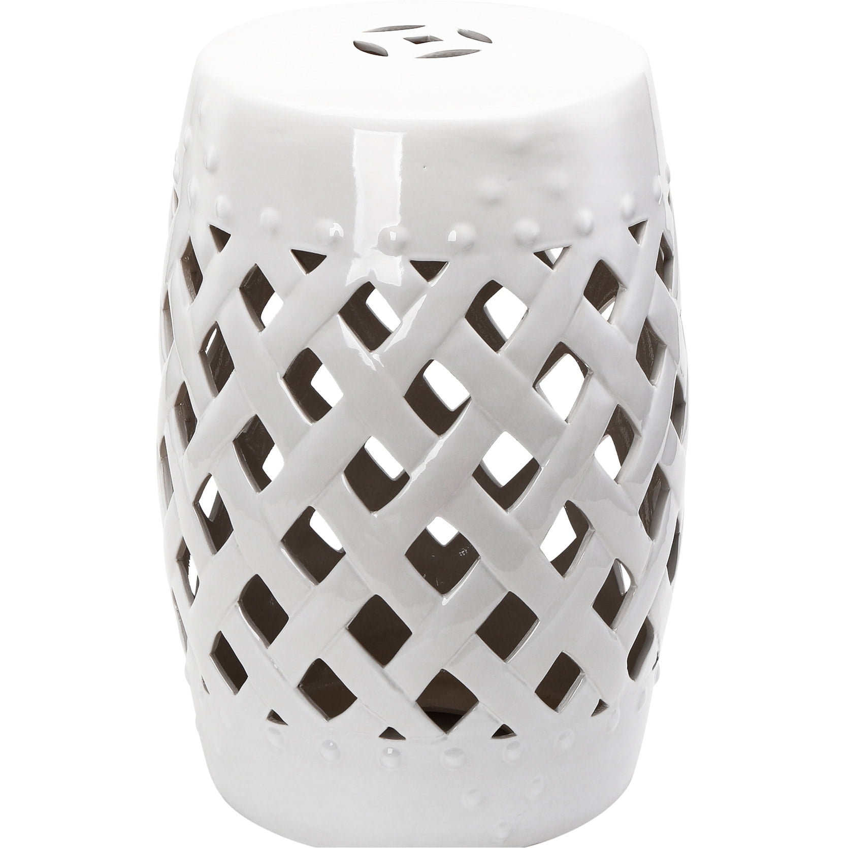 Glazed Finish, Woven Design / Enhances the Look of Your Space - Walmart.com