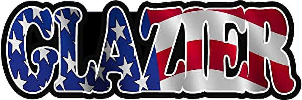 Glazier American Flag Hard Hat 3M Reflective sticker Window Glass Decal ...