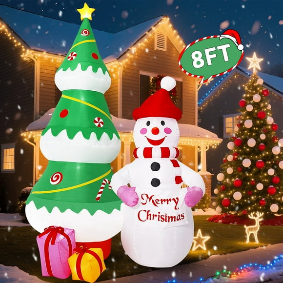 Christmas Inflatables in Outdoor Christmas Decorations - Walmart.com