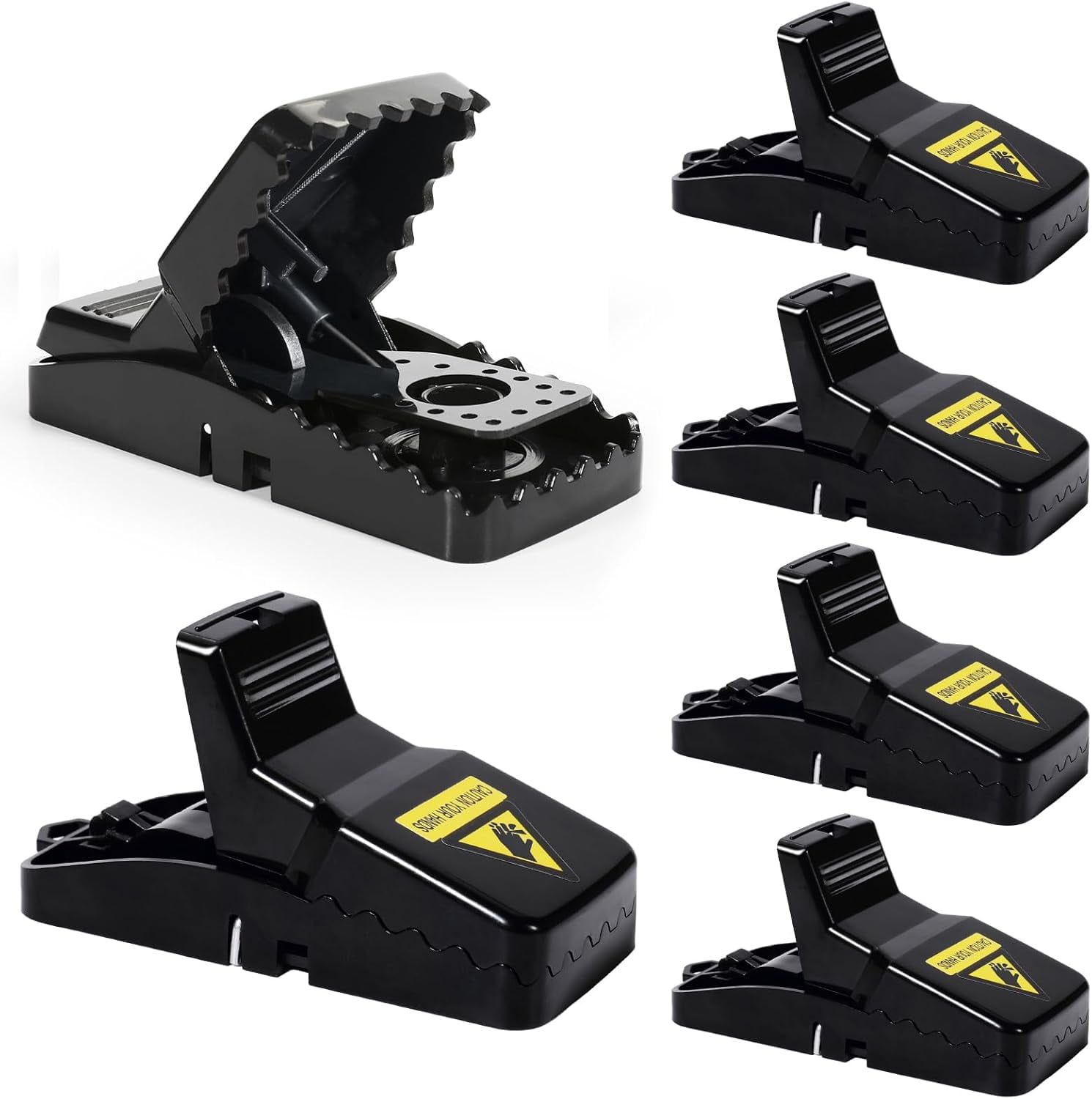 Gleam Adorn 6 Pack Mouse Traps Indoor for Home,Mice Traps for House ...