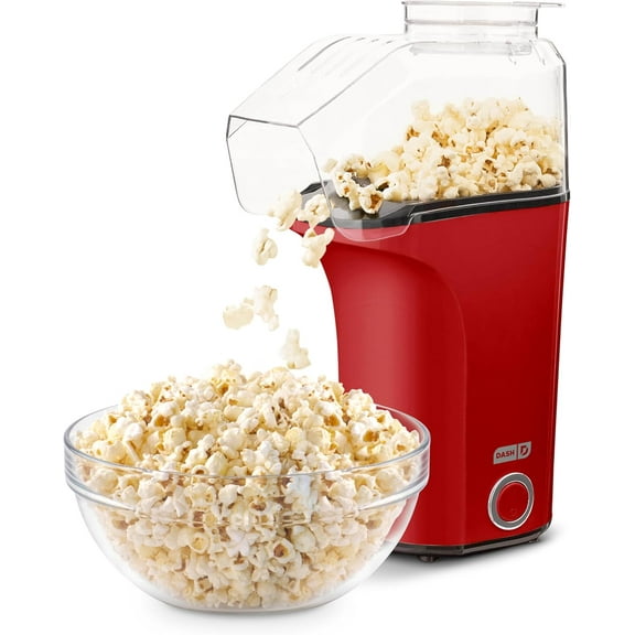 Compact Hot Air Popcorn Maker, Quick, Easy Cleaning, Efficient Snack ...