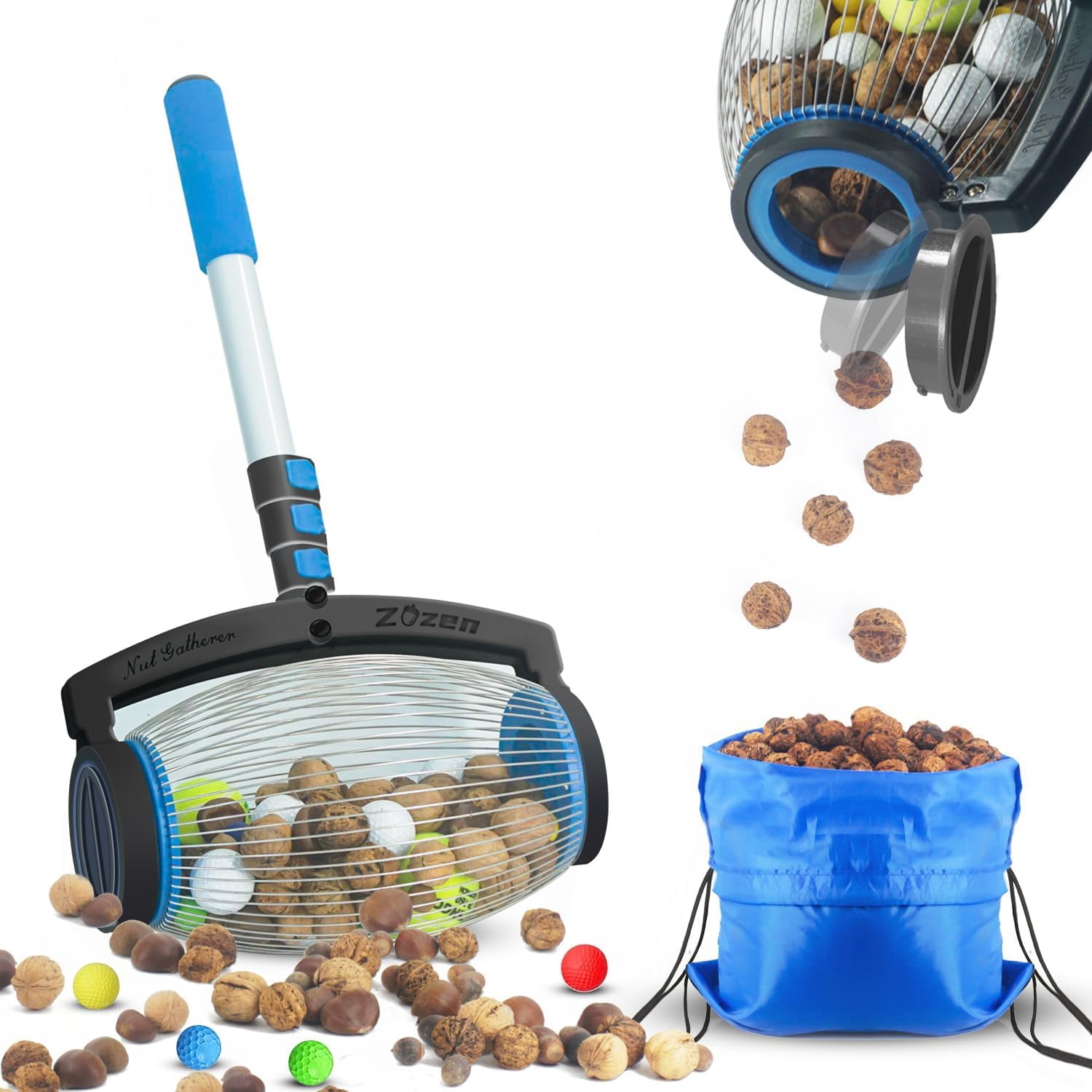 Gleam Adorn Nut Gatherer, Pecan Picker Upper, Walnut Picker Upper ...