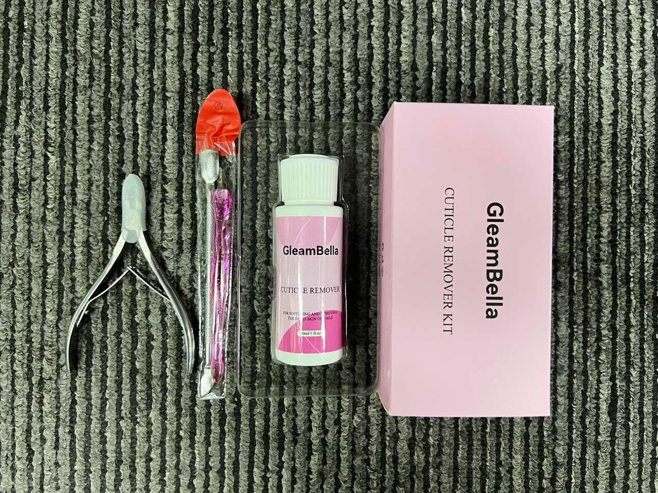 GleamBella Cuticle Remover Kit Professional Nail Care Manicure Kit - 2. ...