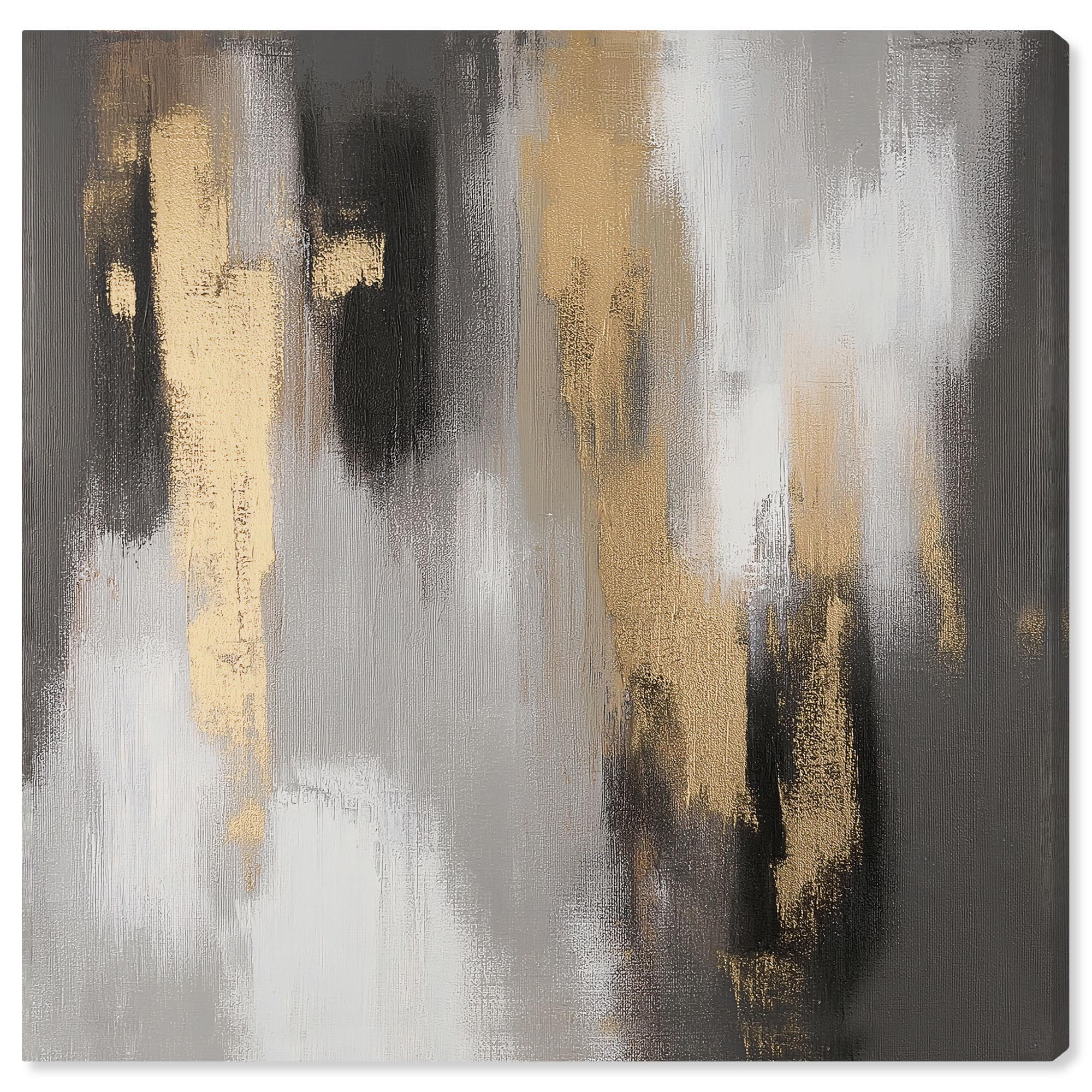 Gleaming Abyss I Canvas Golden Lux Art by Art Remedy, Gallery Wrapped ...