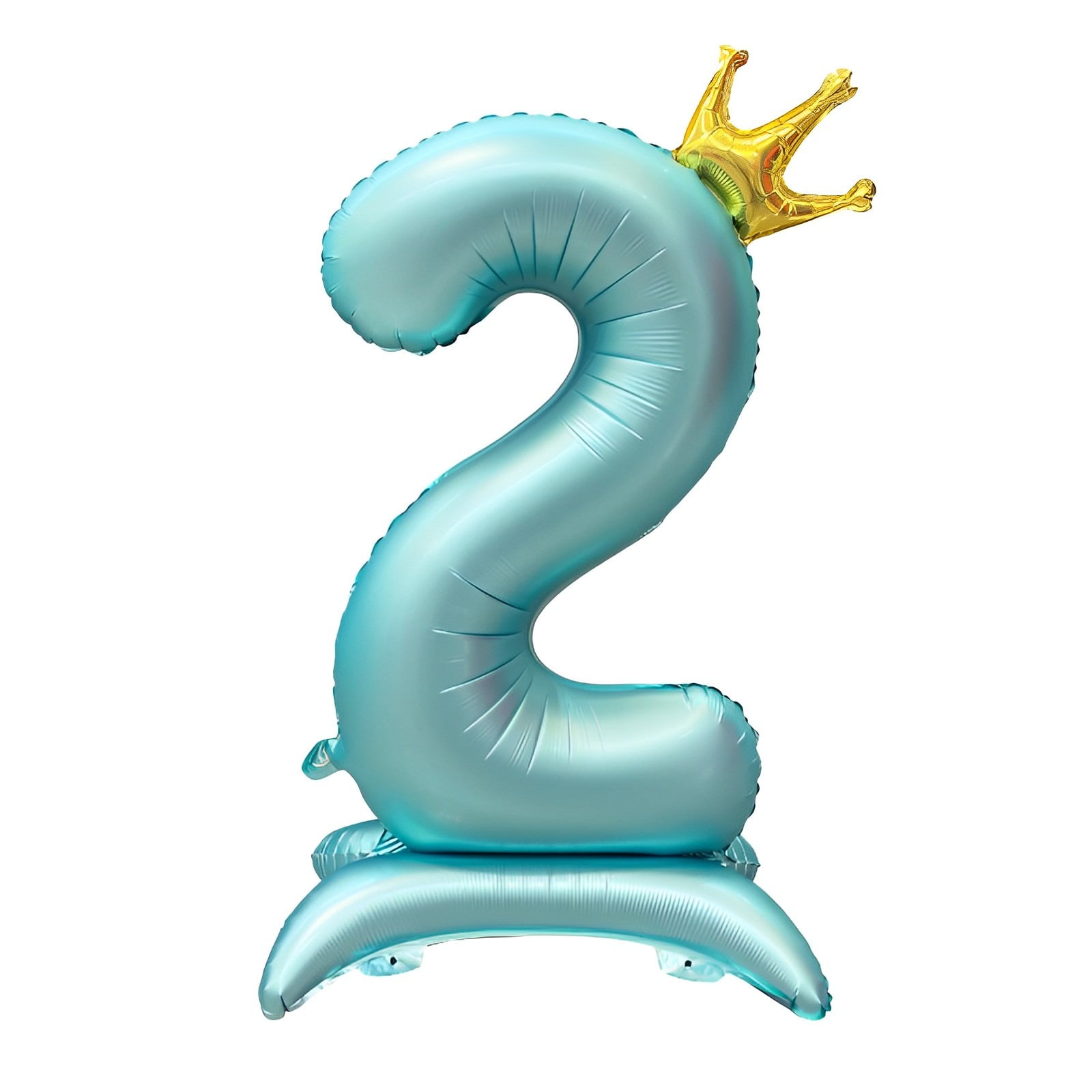 Gleaminglife 42-Inch Blue Number Foil Balloons for Birthday Party ...