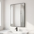 Gleamira 26"x38" Rectangular Bathroom Mirror Wall Mounted Mirror with ...